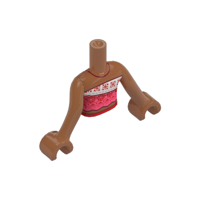 LEGO Moana Minidoll Torso (73141 / 92456) | Brick Owl - LEGO Marketplace