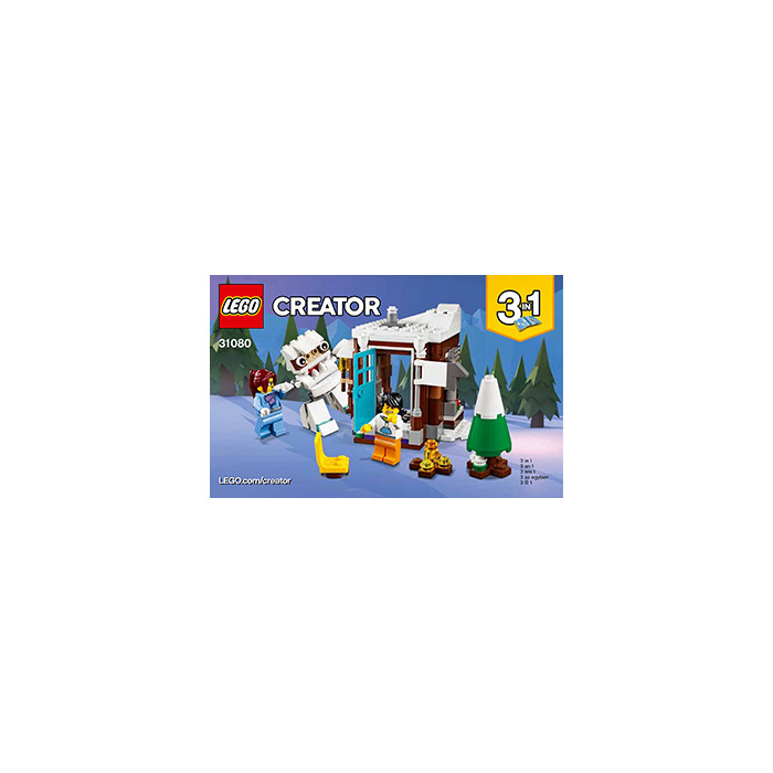 LEGO Modular Winter Vacation Set 31080 Instructions | Brick Owl - LEGO ...