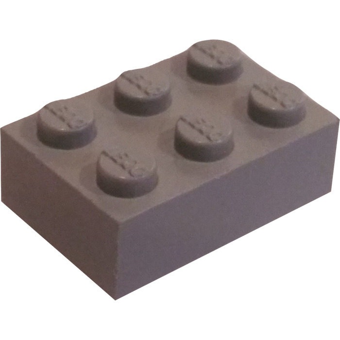 LEGO Modulex Brick 2 x 3 with Lego on Studs | Brick Owl - LEGO Marketplace
