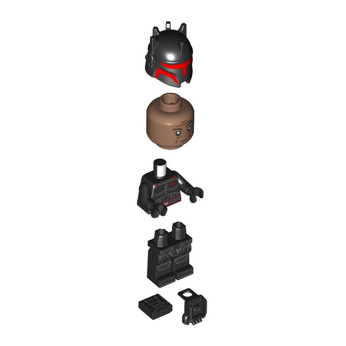 LEGO Moff Gideon - Каска Минифигурка | Brick Owl - LEGO Пазар
