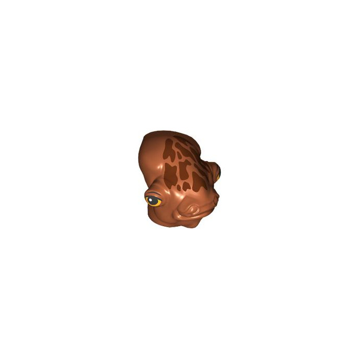 LEGO Mon Calamari Head with Dark Brown Skin Texture (110641) | Brick ...