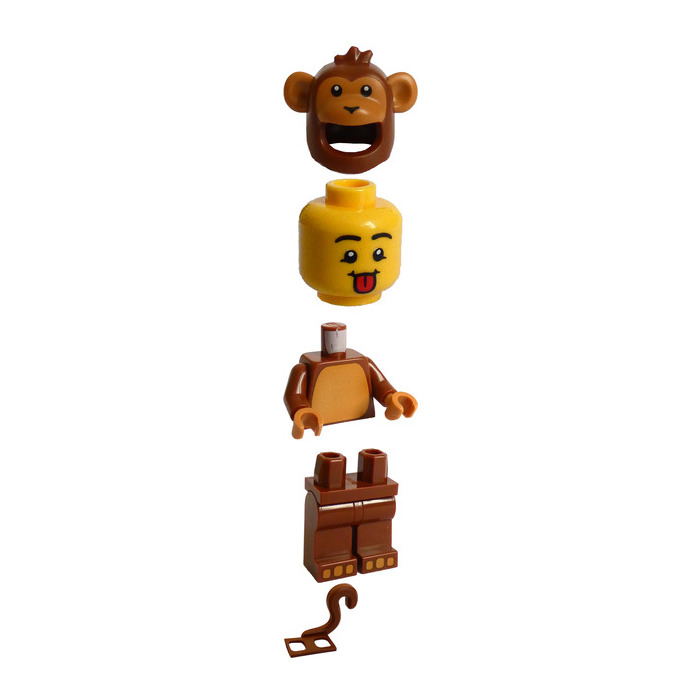 LEGO Monkey Costume Minifigure | Brick Owl - LEGO Marketplace