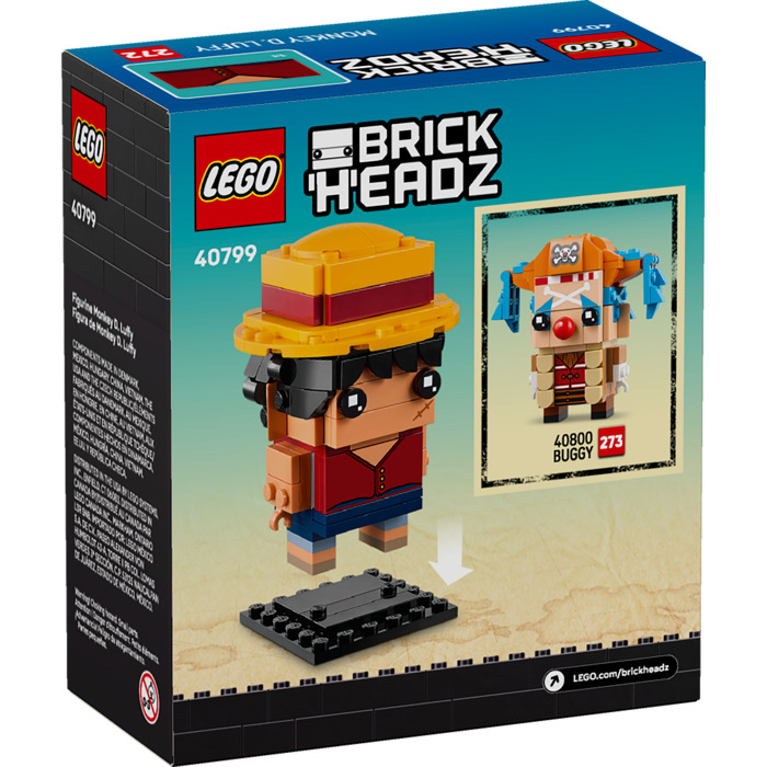 LEGO Monkey D. Luffy Figure Set 40799 | Brick Owl - LEGO Marketplace