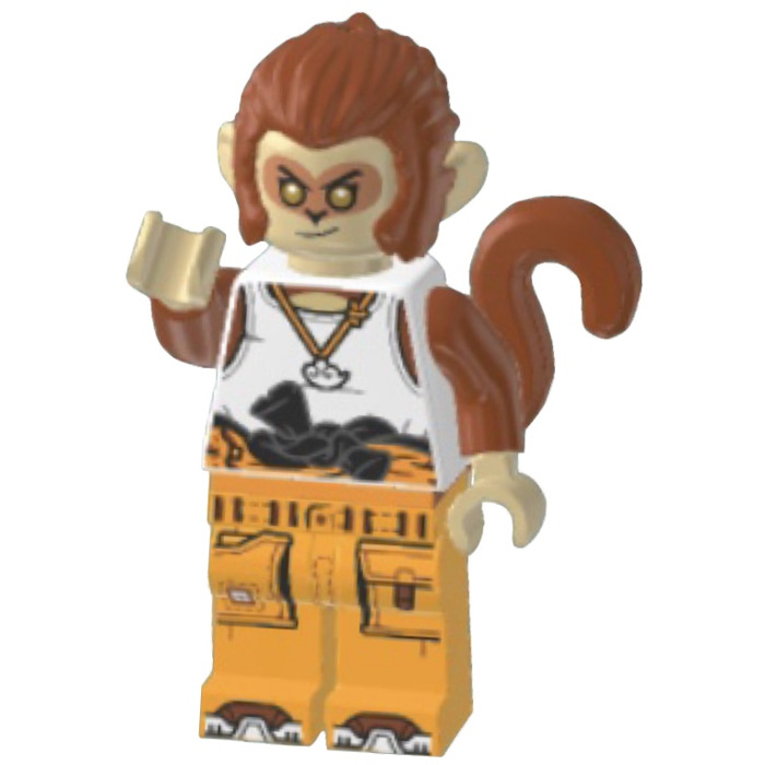 LEGO Monkey King with White Tank Top Minifigure | Brick Owl - LEGO ...