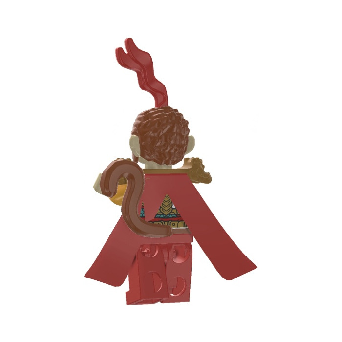 LEGO Monkey King with White Top with Armor Plates and Shoulder Armor ...