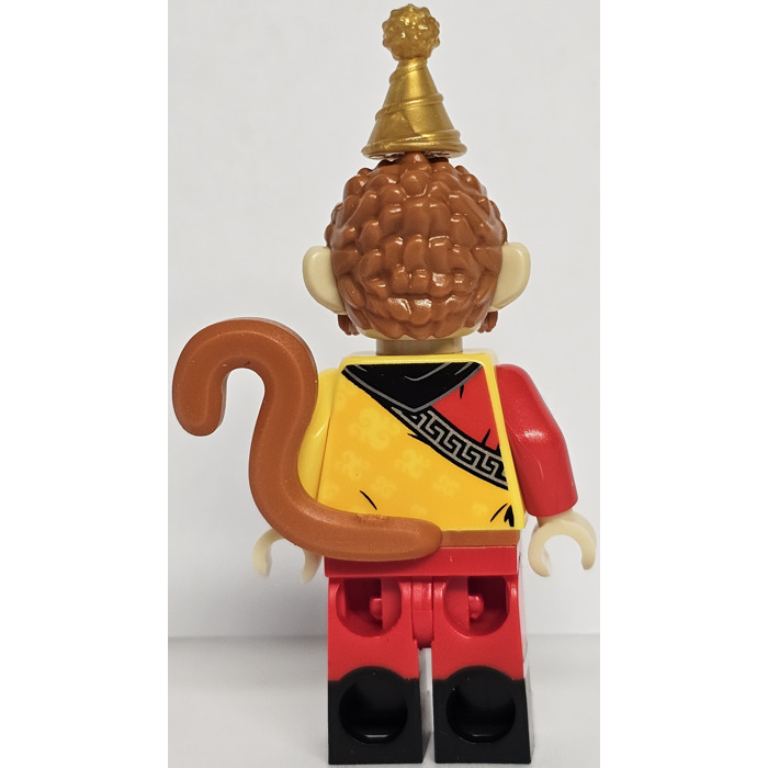LEGO Monkey King with Yellow Robe and Party Hat Minifigure | Brick Owl ...