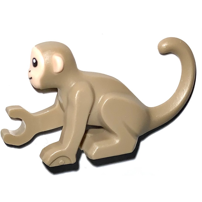 LEGO Monkey Leaning Forward with Light Flesh Face (78313) | Brick Owl