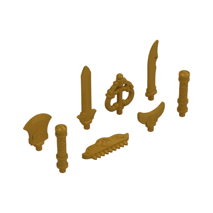 LEGO Monkie Kid Weapon Pack with Swords and Accessories (2665 ...