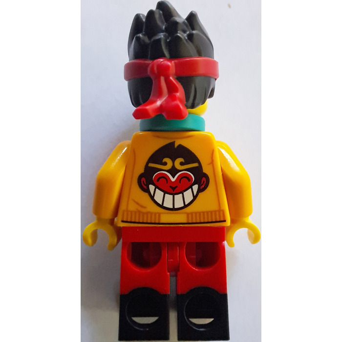 LEGO Monkie Kid with Jacket and Headphones (Angry / Neutral) Minifigure ...