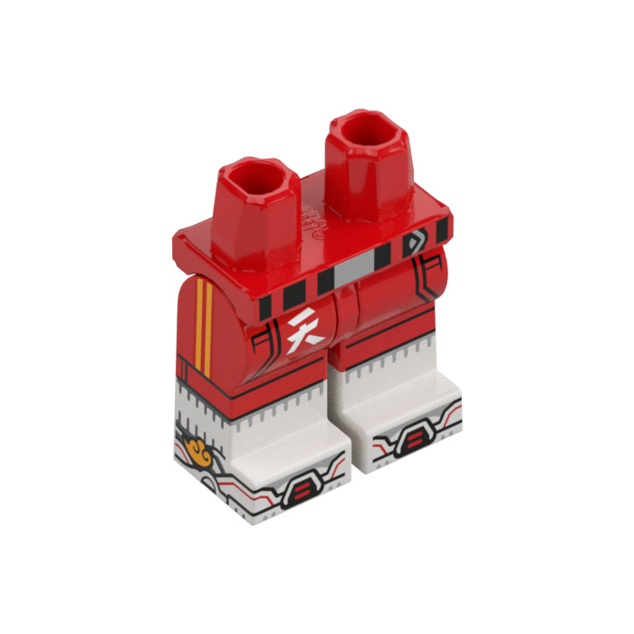 LEGO Monkie Kid with White Jacket with Buttons Minifigure Hips and Legs ...