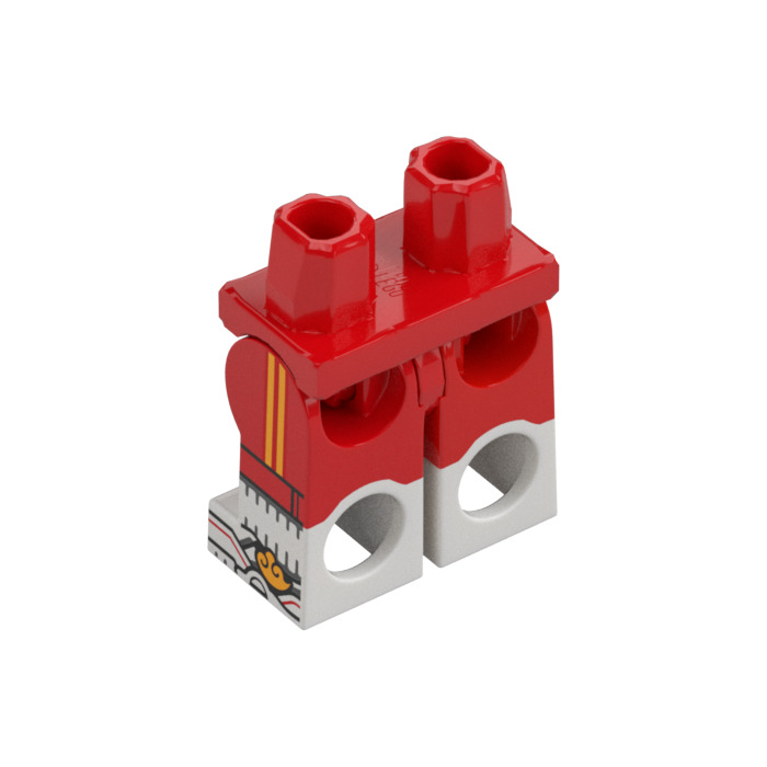 LEGO Monkie Kid with White Jacket with Buttons Minifigure Hips and Legs ...