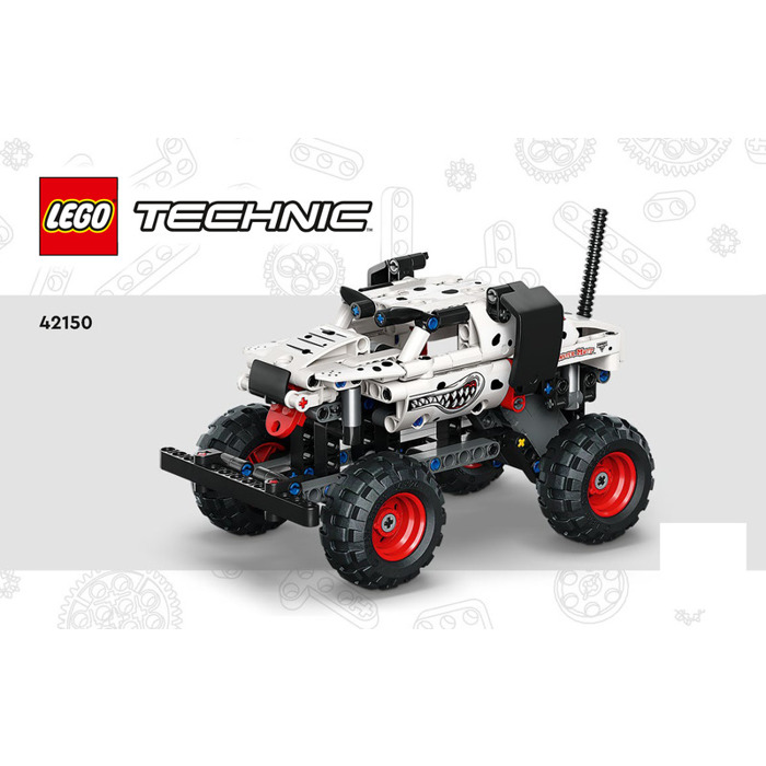 LEGO Monster Jam Monster Mutt Dalmatian Set 42150 Instructions | Brick Owl