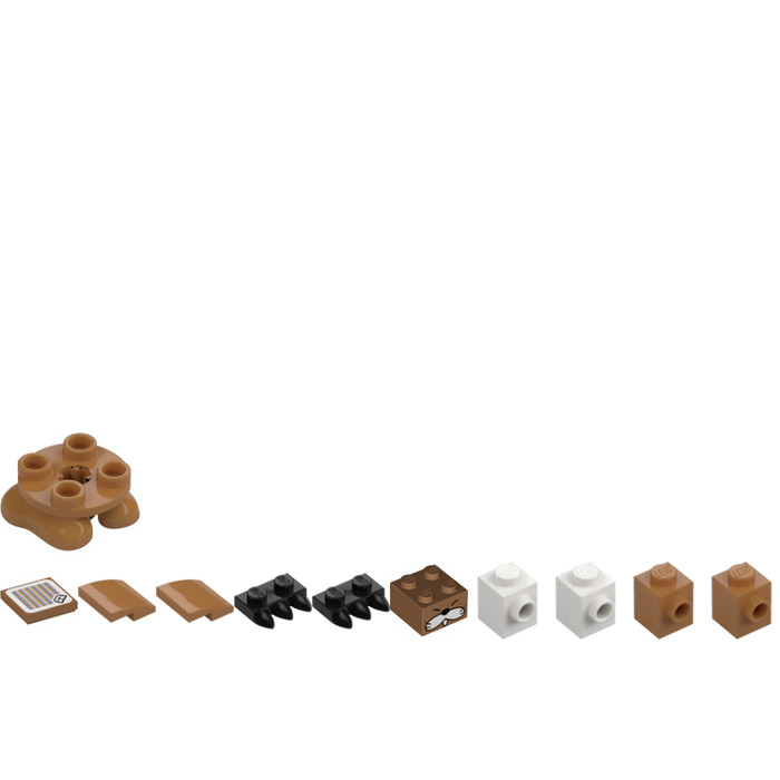 LEGO Monty Mole (2 x 2 Face) Minifigure | Brick Owl - LEGO Marketplace