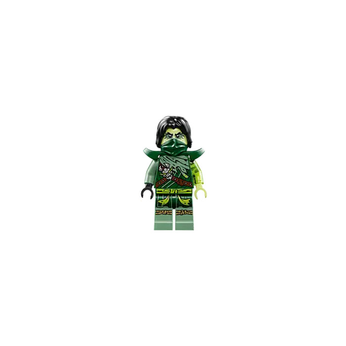 LEGO Morro with Dark Green Face Mask and Shoulder Armor Minifigure ...