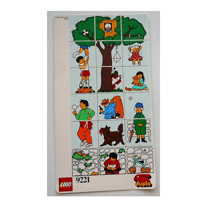 LEGO Mosaic Key Card with Park | Brick Owl - LEGO Marketplace