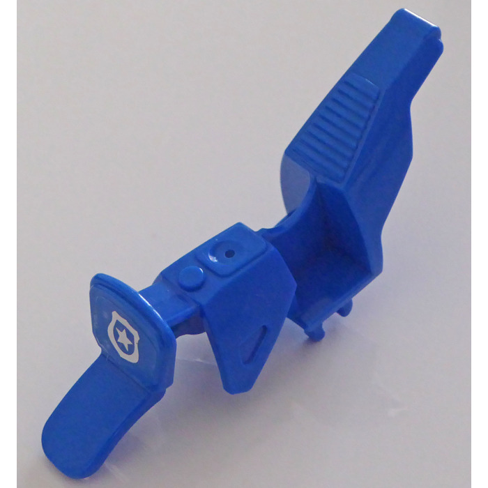 LEGO Motorcycle Fairing Body with Police Symbol on Front Sticker (50860 ...