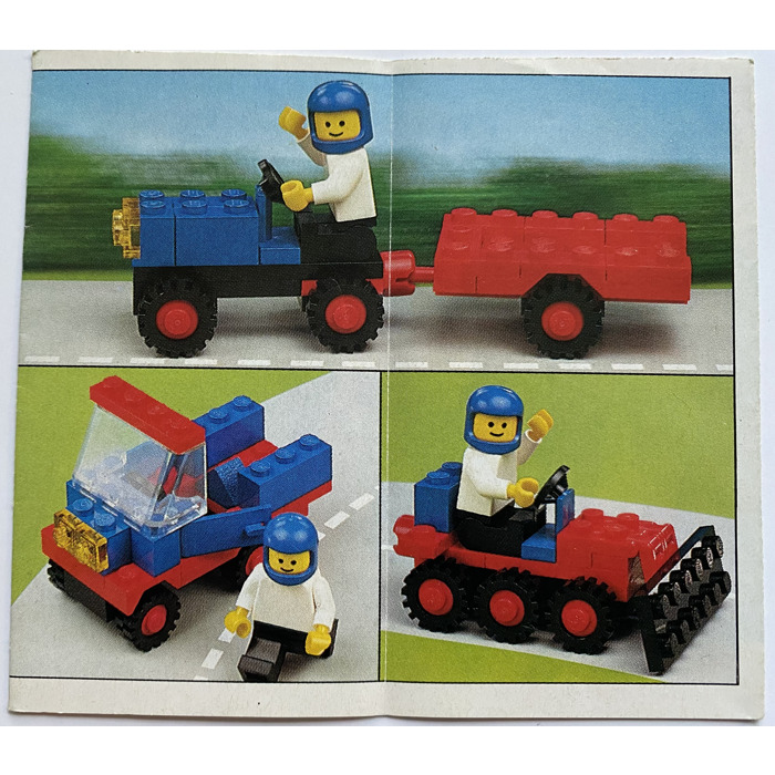 LEGO Motorcycle Transport Set 6654 Instructions Set | Brick Owl - LEGO ...