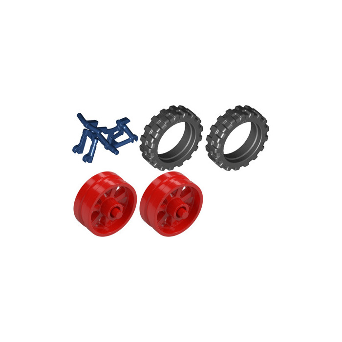 LEGO Mountain Bike with Red Wheels Inventory | Brick Owl - LEGO Marketplace