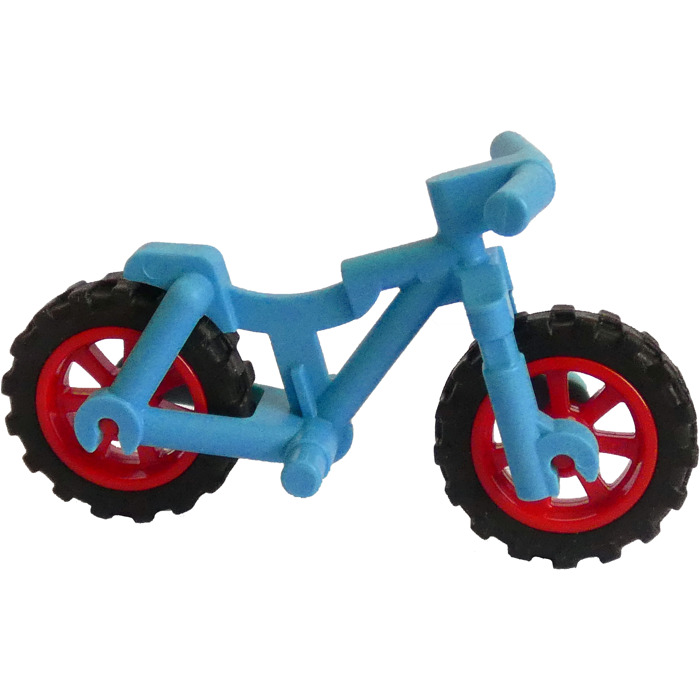 LEGO Mountain Bike with Red Wheels | Brick Owl - LEGO Marketplace
