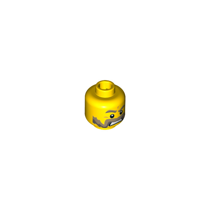 LEGO Moustache and Sideburns Minifigure Head (14263 / 19547) | Brick Owl