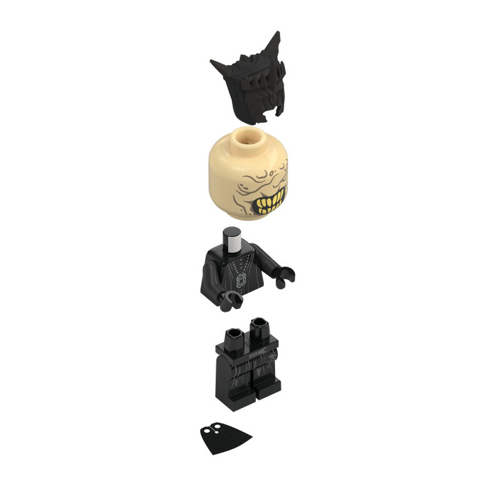 LEGO Mouth of Sauron with Pearl Dark Gray Arms Minifigure | Brick Owl