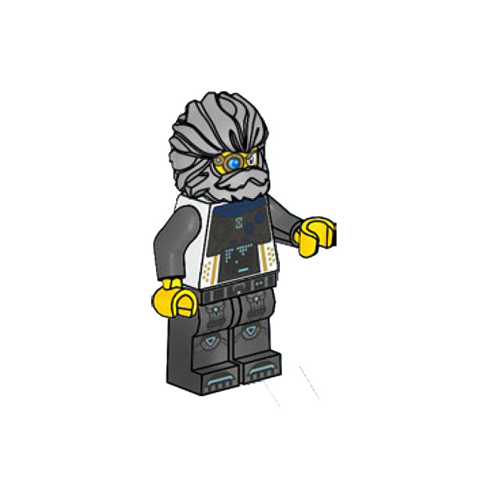 LEGO Mr. Oz with White and Pearl Dark Gray Suit Minifigure | Brick Owl ...