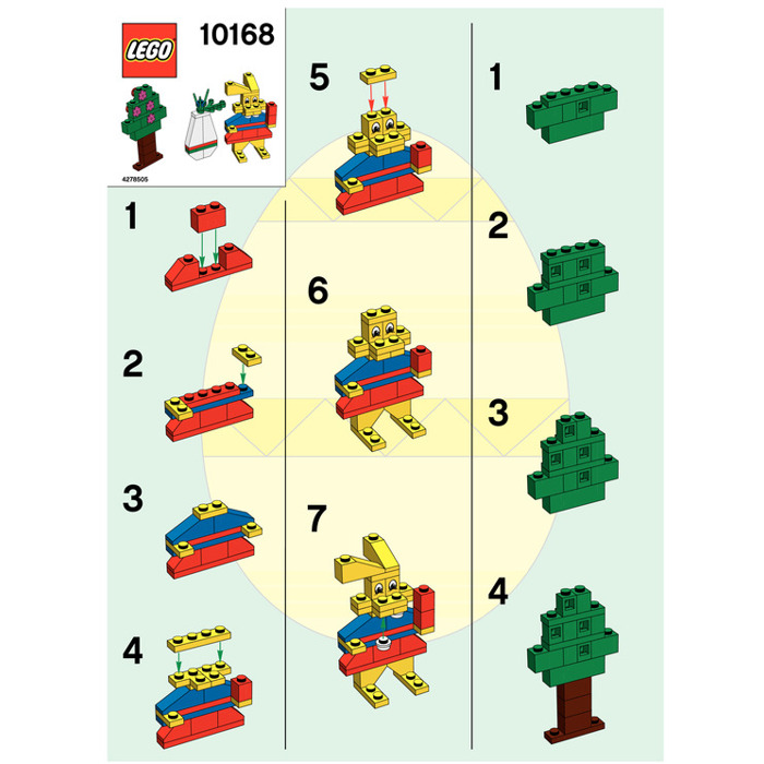 LEGO Mrs. Bunny Set 10168 Instructions Set | Brick Owl - LEGO Marketplace