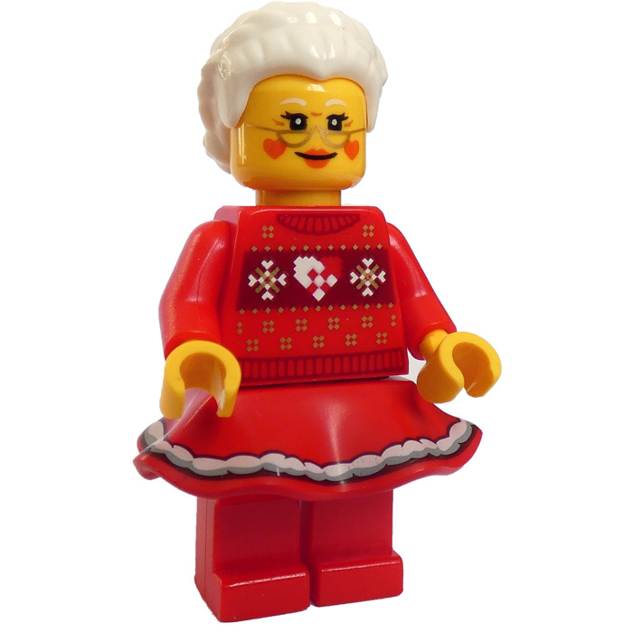 LEGO Mrs. Claus with Christmas Jumper Minifigure | Brick Owl - LEGO ...