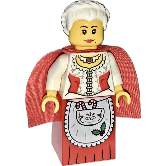 LEGO Mrs. Claus with Red Skirt and Cape Minifigure | Brick Owl