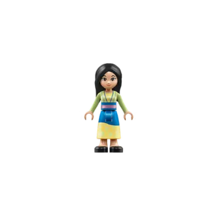 LEGO Mulan with Green and Blue Robe (Smile) Minifigure | Brick Owl ...