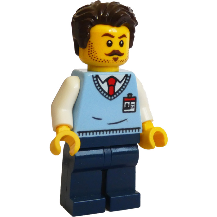 LEGO Museum Employee - Male Minifigure | Brick Owl - LEGO Marketplace