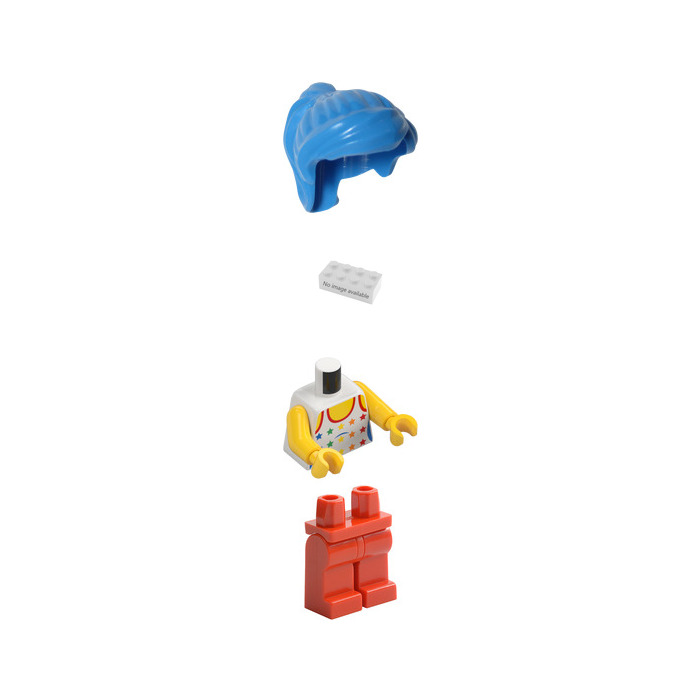 LEGO Musician with White Top with Rainbow Stars Minifigure | Brick Owl
