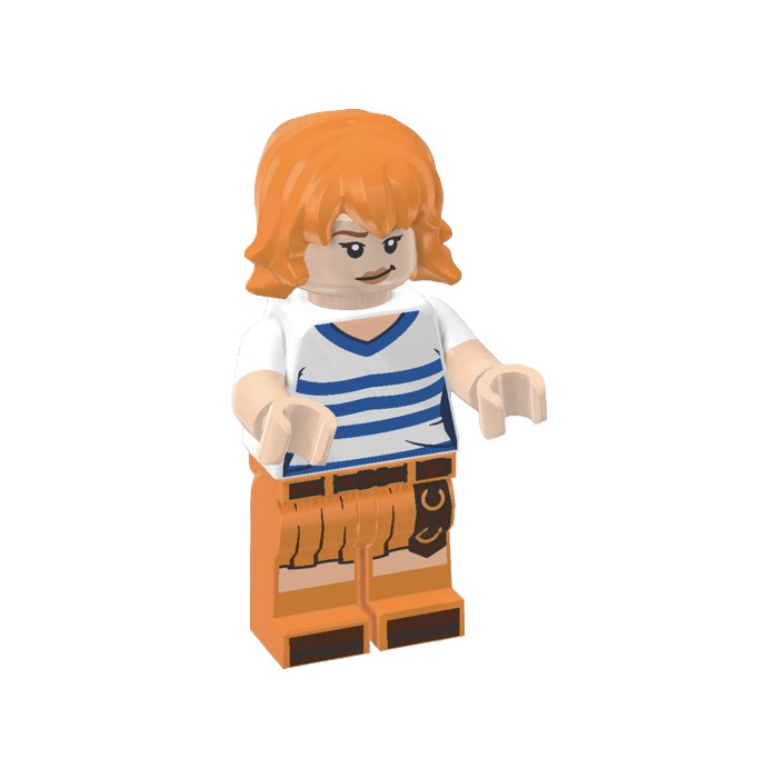LEGO Nami with White Top Minifigure | Brick Owl - LEGO Marketplace