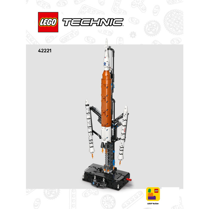 LEGO NASA Artemis Space Launch System Rocket Set 42221 Instructions ...