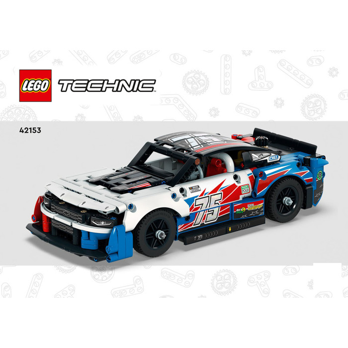 LEGO NASCAR Next Gen Chevrolet Camaro ZL1 Set 42153 Instructions ...