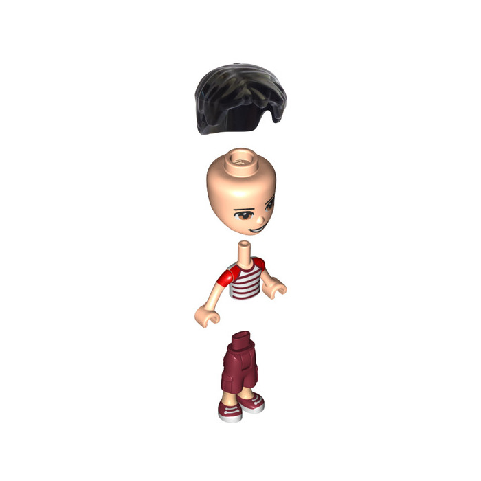 LEGO Nate with Red and White Striped Top Minifigure | Brick Owl