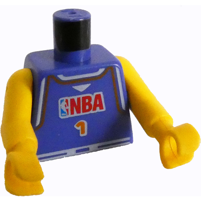 LEGO Minifigure NBA Torso | Brick Owl - LEGO Marketplace