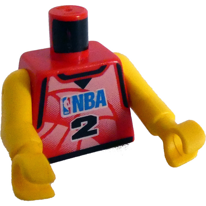 LEGO NBA player, Number 2 Torso | Brick Owl - LEGO Marketplace