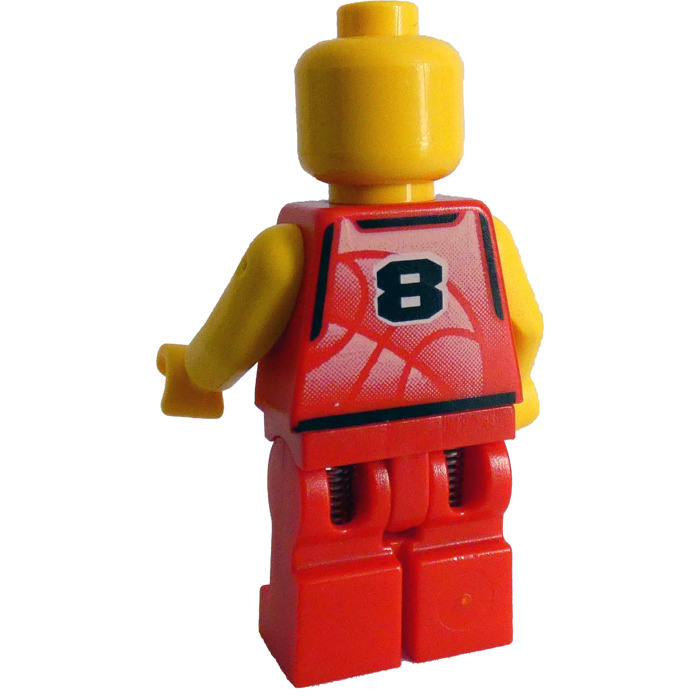 LEGO NBA player, Number 8 Minifigure | Brick Owl
