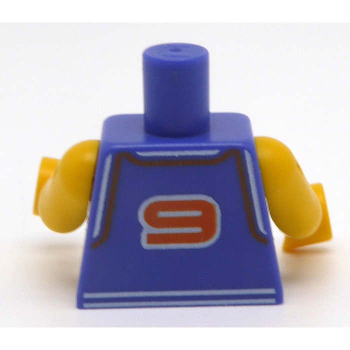 LEGO NBA player, Number 9 Torso | Brick Owl - LEGO Marketplace