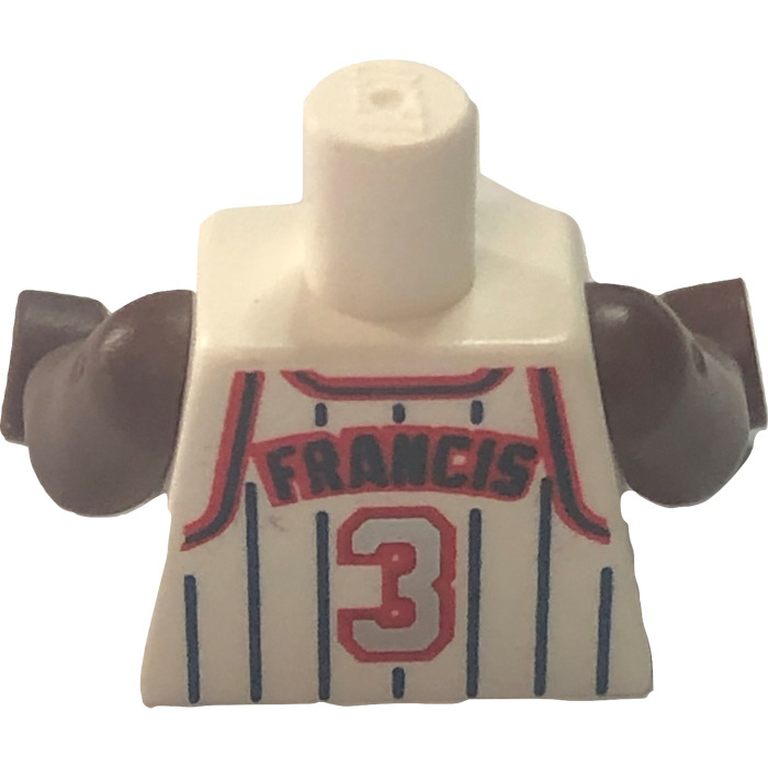 LEGO NBA Steve Francis, Houston Rockets #3 Torso | Brick Owl - LEGO ...