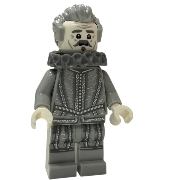 LEGO Nearly Headless Nick with Gray Outfit and Ruffle Minifigure ...