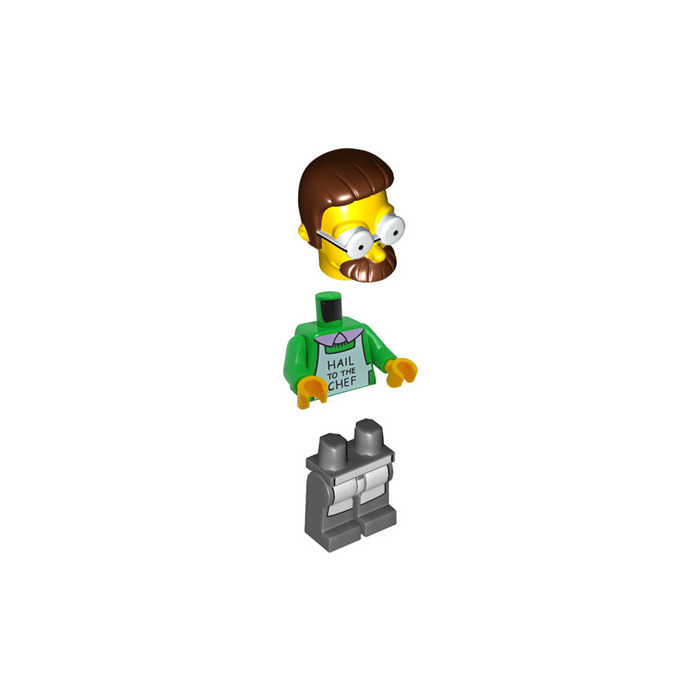 LEGO Ned Flanders with Apron Minifigure | Brick Owl - LEGO Marketplace