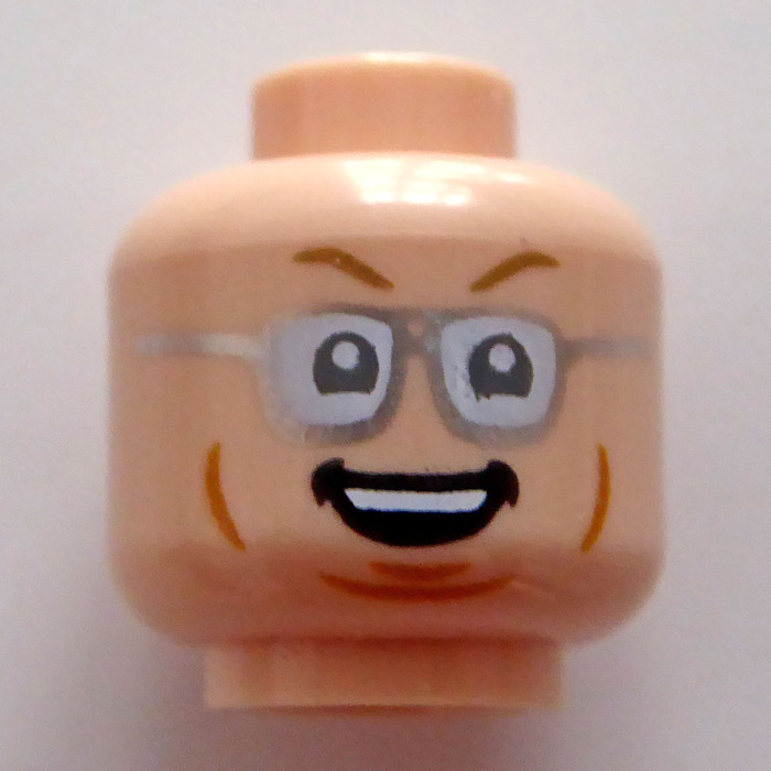 LEGO Newman Minifigure Head (3626 / 78860) | Brick Owl - LEGO Marketplace