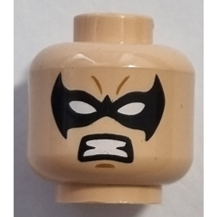 LEGO Nightwing with Blue Chest Symbol Minifigure Head (3626 / 27153 ...