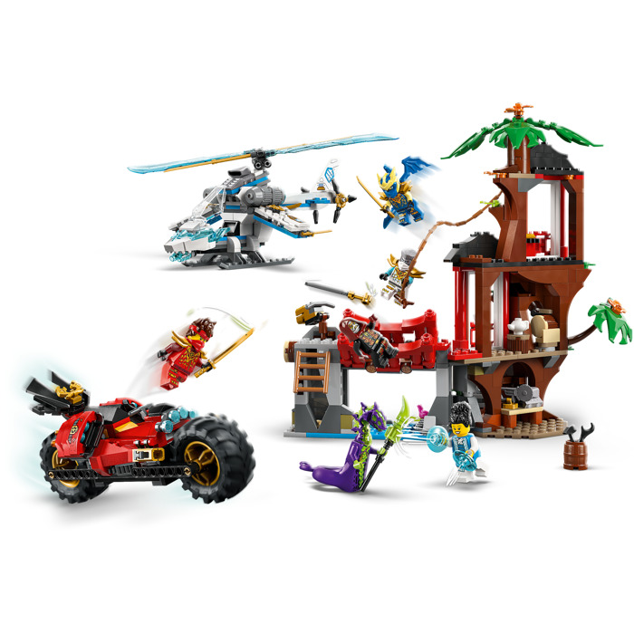 LEGO Ninja Vehicle Tree House Battle Set 71857 | Brick Owl