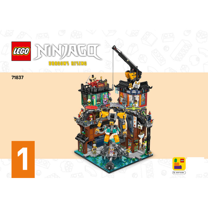 LEGO NINJAGO City Workshops Set 71837 Instructions | Brick Owl - LEGO ...