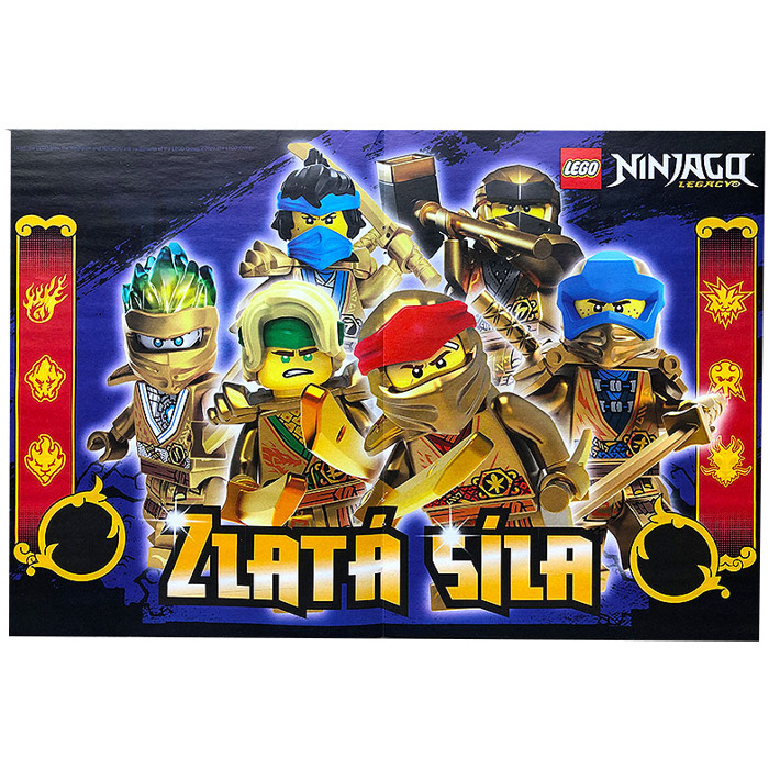 LEGO Ninjago Legacy Poster 2022 Issue 1 (Double-Sided) (Czech) | Brick Owl