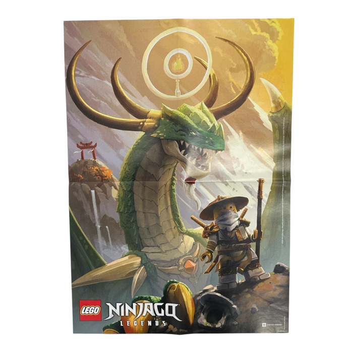 LEGO Ninjago Legends The Guardian Dragon Poster | Brick Owl - LEGO ...