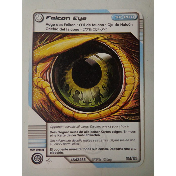 LEGO Ninjago Masters of Spinjitzu Deck 2 Game Card 104 - Falcon Eye ...